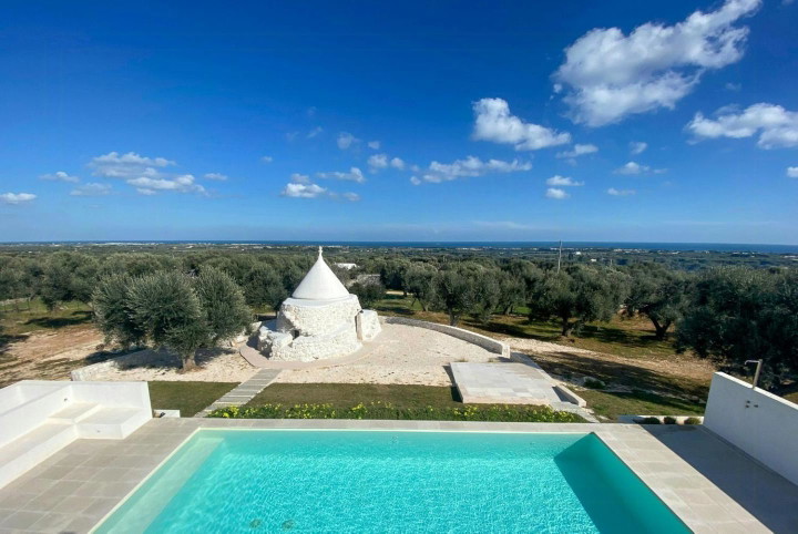 Villa With Trullo And Sea View Near Ostuni - San Vito dei Normanni