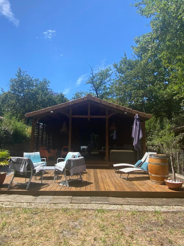 Air-conditioned Chalet With Pool Near Arcachon - Bassin d'Arcachon