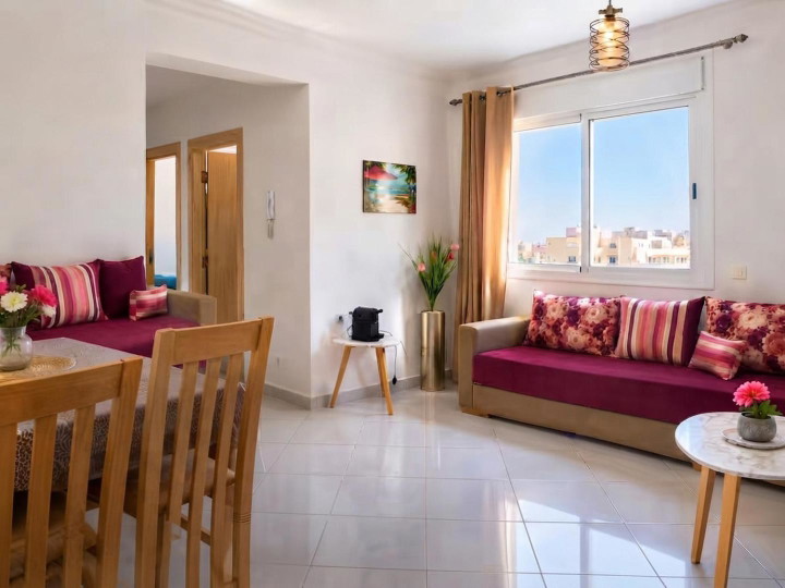 Appartement De 2 Chambres Vue Piscine Pour Famille - Asilah