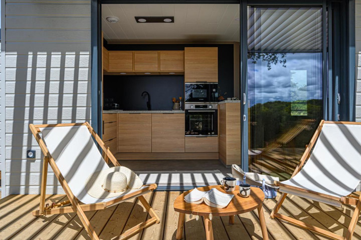 Chalet Paille En Queue, Au Pays Basque Avec Piscine Et Vue Sur Hasparren - Cambo-les-Bains