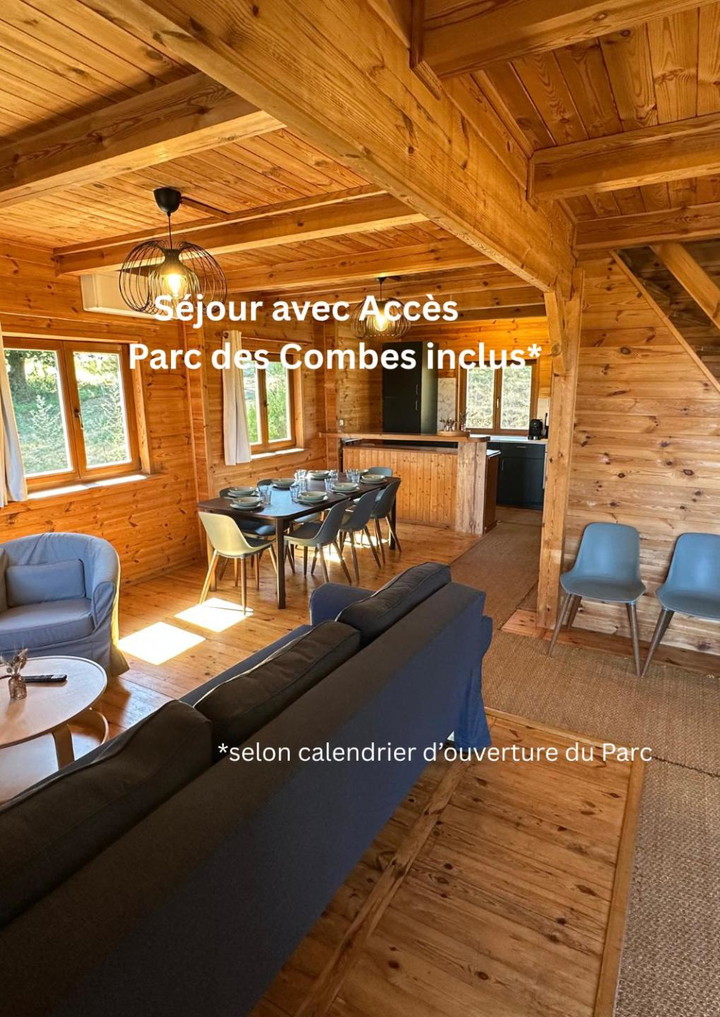 Lodge Du Parc Des Combes Avec Accès Parc Inclus Selon Calendrier Ouverture Parc - Autun