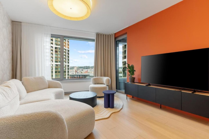 Skypark 1-bedroom Apartment On Floor 11 With Park View And Parking By Skyviews - 布拉提斯拉瓦