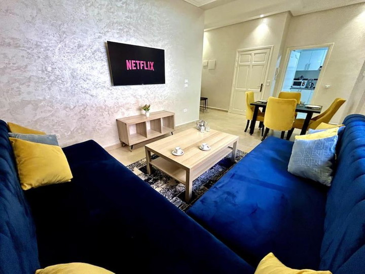 85m2 Apartment 2 Bedrooms 2 Bathrooms Elevator Self Check-in - Marrakech