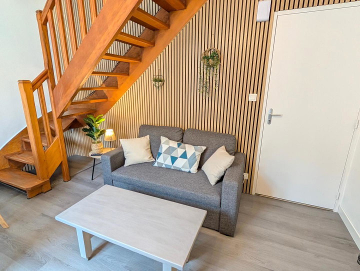 Chaleureux T3 Duplex Centre - 10 Min De La Gare à Pied - Quimper