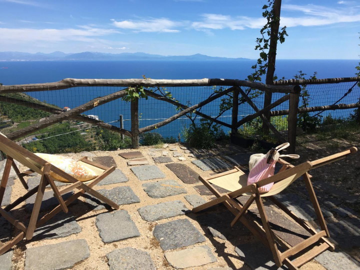 Il Nido Del Falco - Art House With Terrace And Sea View - Amalfi