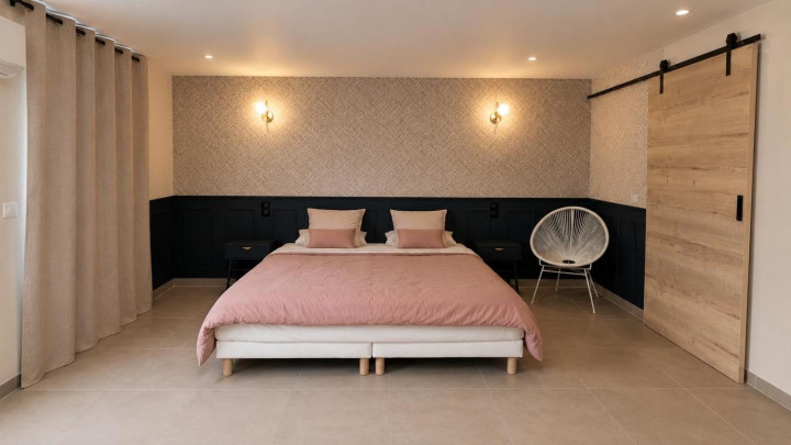 Suite Romantique - King Size & Douche Italienne - Maisons-Laffitte