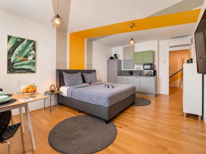 Cozy Studio Apartment Near Naschmarkt & U4 Metro - Itävalta