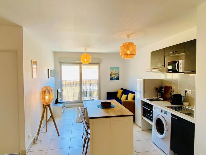 ''Loulou'' T1 Moderne Et Lumineux, Centre Ville, Wifi, Parking - Sète
