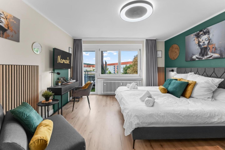 Namasté Homes - Ferienwohnung Mit Balkon - Garage - Bamberg
