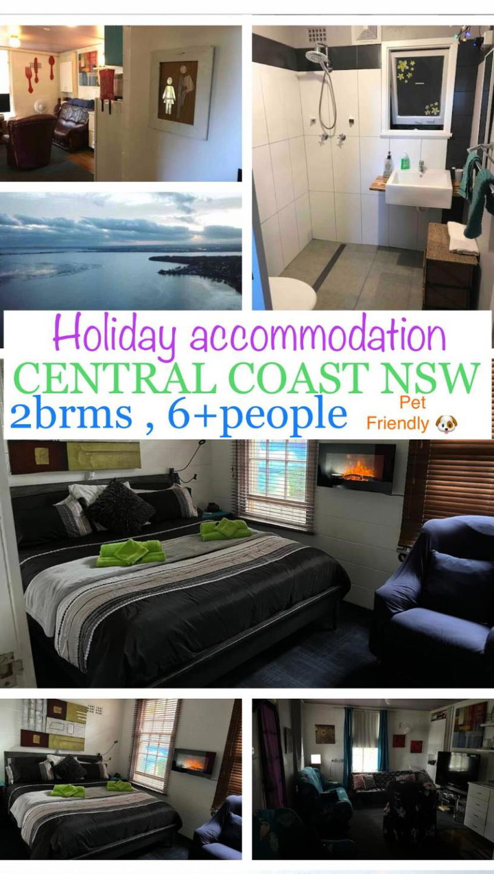 The Downstairs Delight 2brm , 6+ Guests & Dogs Ok - Central Coast
