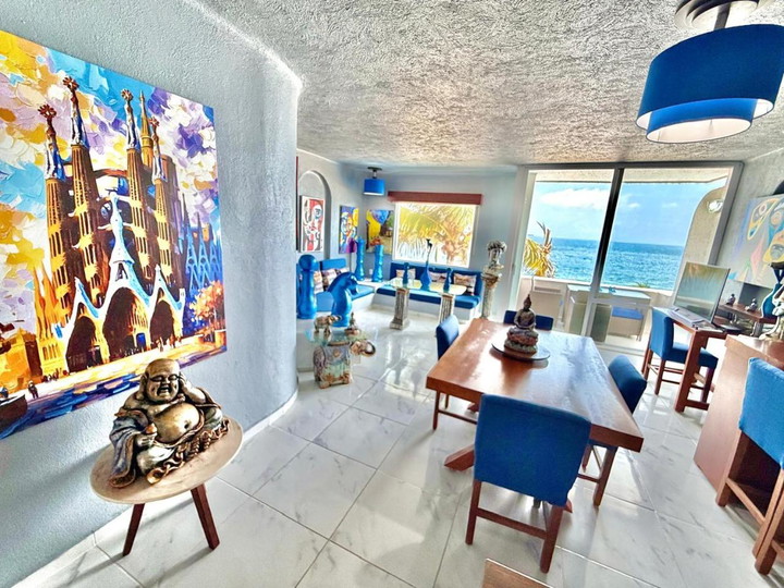 Espectacular Apto Remodelado, De Lujo Y A Pie De Playa Con Vista Al Mar - Manzanillo