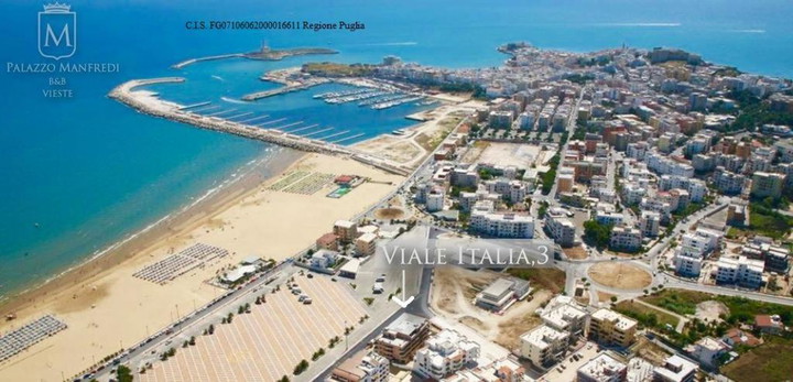 B&b Palazzo Manfredi Vieste, Fronte Mare Con Parcheggio - Vieste