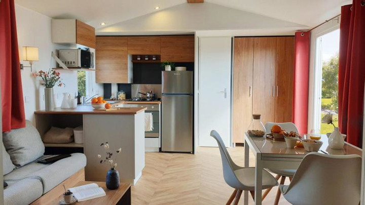 Mobil-home 8 Personnes Camping Pont Aven - Wifi Garantie-grande Terrasse-lave Linge - Pont-Aven