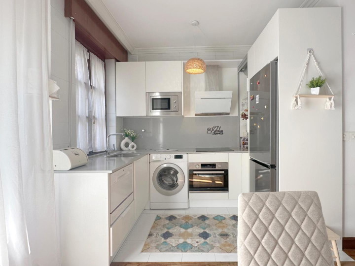 Apartamento Con Jardín Y Parking En Santurce - Santurce