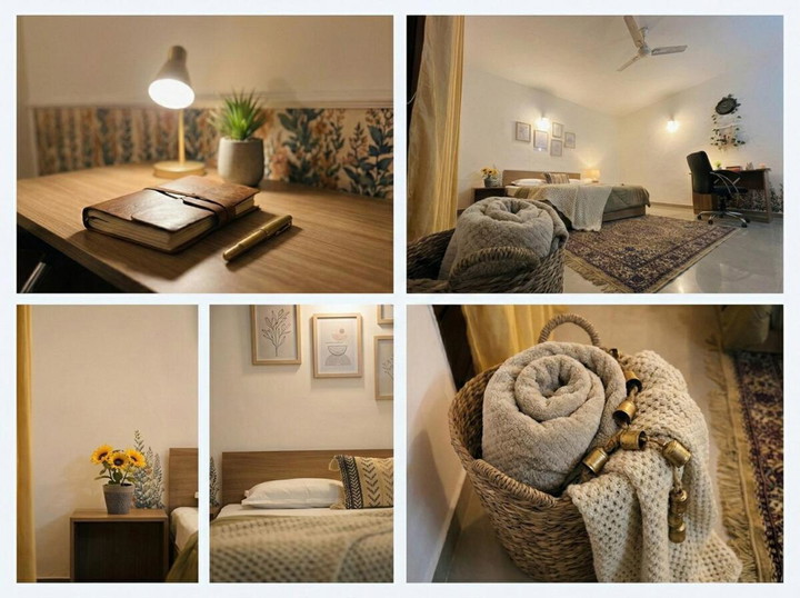 A Peaceful Retreat, Just 2km Away From Prem Mandir - 沃林達文