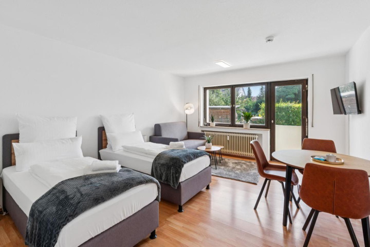 Studio Apartment Mit Küche, Neu-ulm, 3 Personen - Ulm