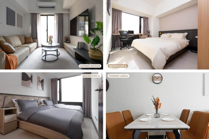 Taipei Main Station Modern Comfort Apartments - 台北車站現代舒適電梯大樓 - 公館