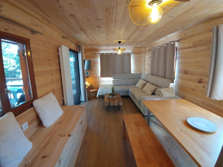 Chalet Le Ti-ker Breizh Camping La Buidonnière Aussois - Savoie