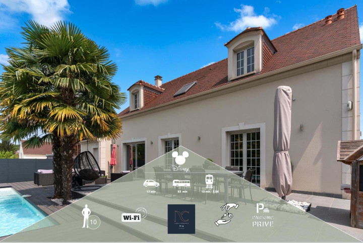 *Villa-disneyland-paris* 10pers, Fitness, Cinema - Bussy-Saint-Georges
