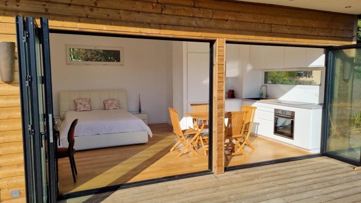 Chalet Contemporain Les Lauriers Sur L'île Du Levant - Côte d'Azur
