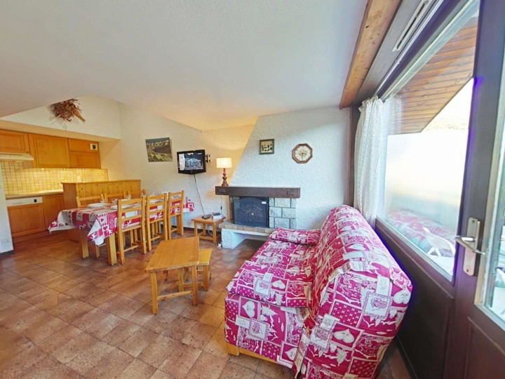 Appartement 3 Pièces/6 Pers Avec Cheminée Et Parking Couvert - Le Chinaillon