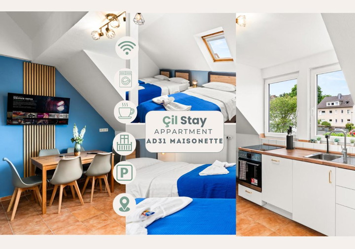 Stay ÇIl - 6 Beds Near A49 & Park Schönfeld - Cassel, Allemagne