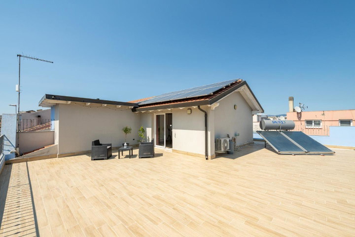 Domu Balilla Cozy Loft With A Panoramic Terrace - Cagliari