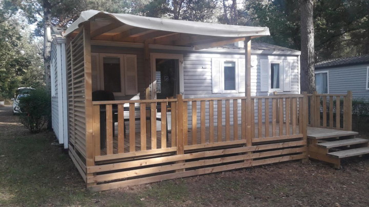 Mobil Home Camping 3*** Piscine Chauffée - France