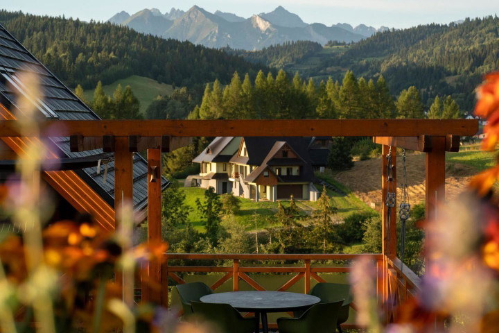 Houten Villa "Holenderski Spisz" Royaal Ontbijt Tevens Gluten Lactose Vrij, Vega En Diner Mogelijk, Sauna En Hottub - Białka Tatrzańska