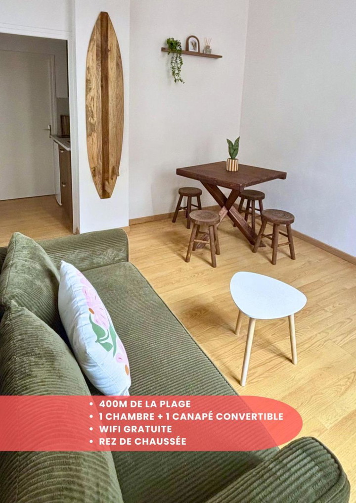 Appartement 4 Pers à 400m De La Plage En Rez-de-chaussée - Berck