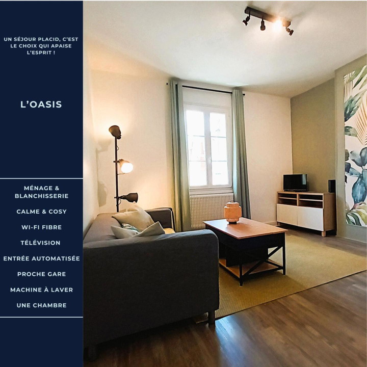 L'oasis-t2 Spacieux-wifi-tv-proche Gare - Chambray-lès-Tours