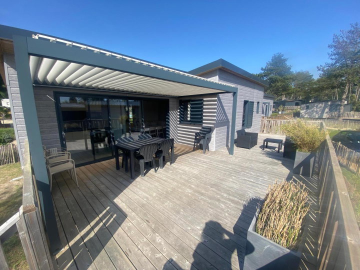 Chalet-cottage L'edune,résidence Vacances 6 Personnes Piscine Chauffée Couverte à 150m De La Mer Wifi Inclus - France