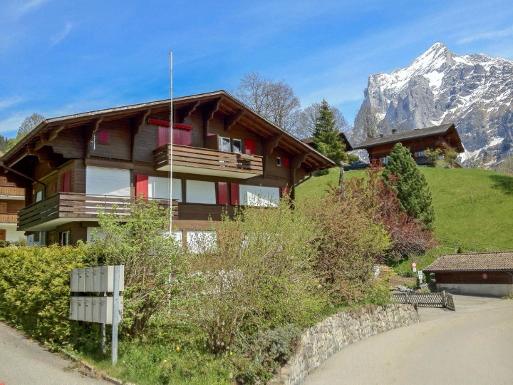Fantastic View, Cosy Flat In Chalet Bergfink - Grindelwald