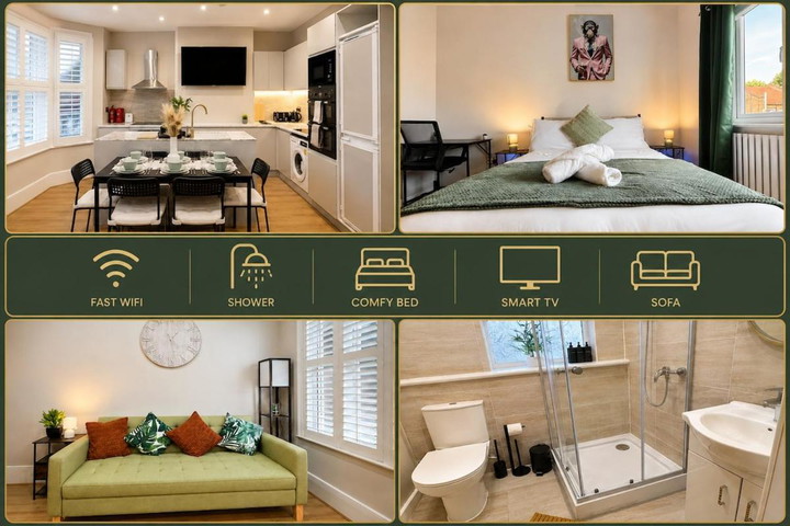 3br Apartment, Sleeps 6, Ideal For Groups & Contractors - Ilford