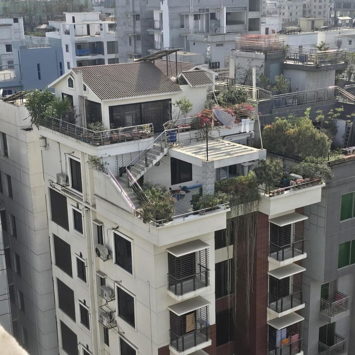 Rooftop Stay At Bashundhara Ra Near Dhaka Airport - 