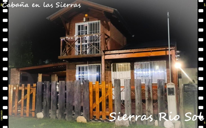 Cabaña En Las Sierras, Sierras Rio Sol!!! Espectacular Cabaña Frente Al Rio Y Las Sierras - Cosquín