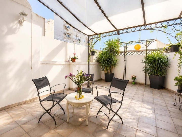 Propiedad Premium Con 3 Terrazas Privadas Y 4 Dormitorios Hasta 12 Personas-wifi-ac - Valencia