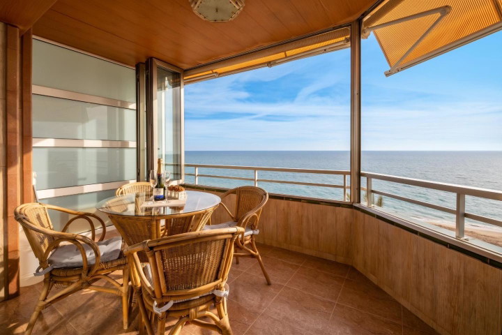 Spacious Apartment With Sea View Terrace In Calafell - Calafell