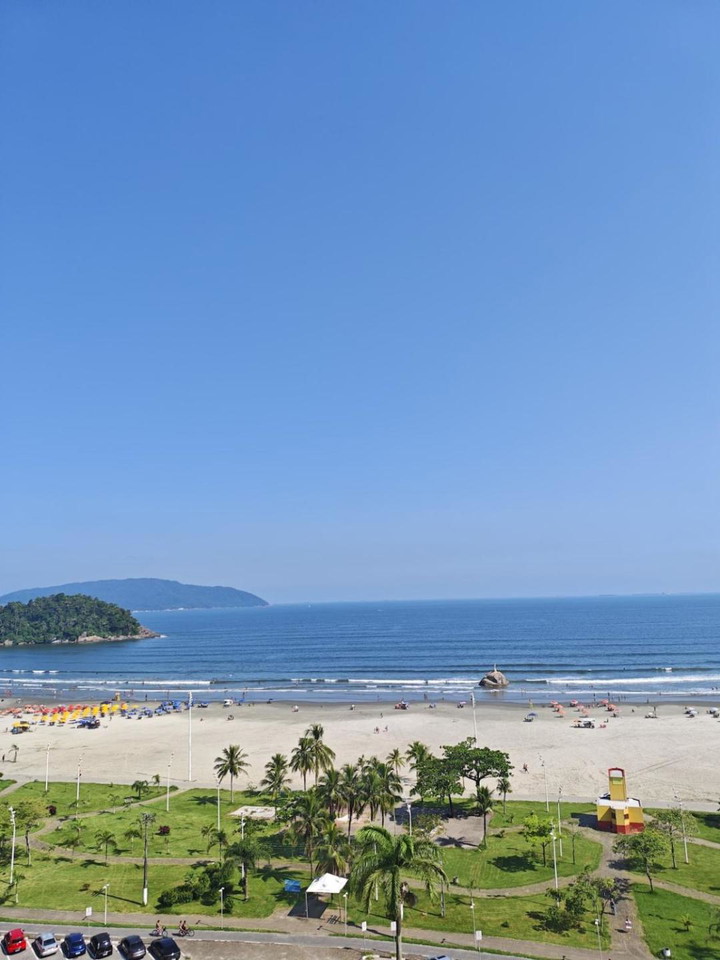 Flat Completo Com Estacionamento à 150m Da Praia - Santos