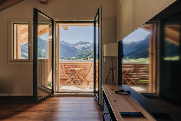 Chuenislodge3 Neu&stilvoll, 2balkone, Echtes Bijou Mit Top-aussicht - Leukerbad