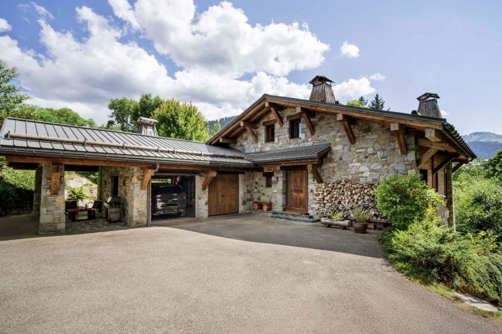 Luxury Chalet Sauna Cinema Mont Blanc Views In Megeve - Megève