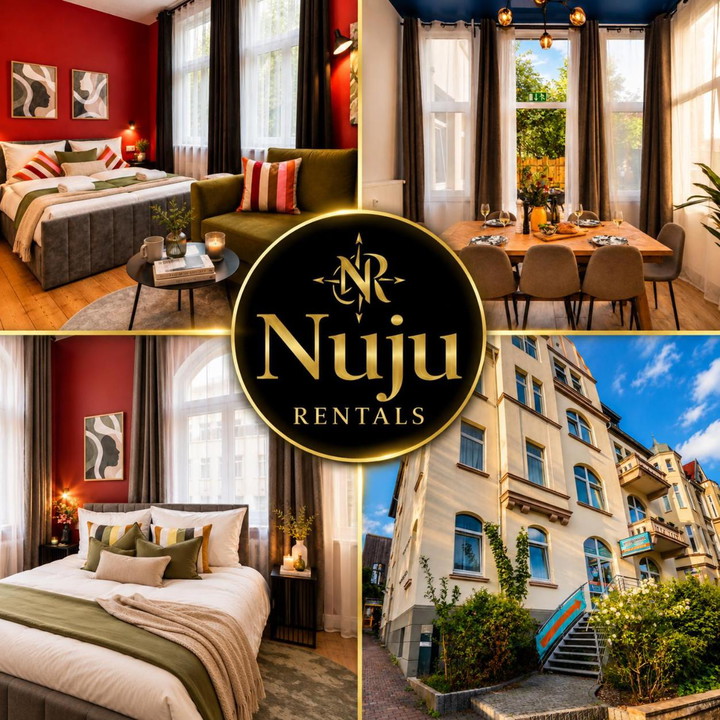 Nuju Rentals - 6-apartments - 26 Gäste - Garten - Bielefeld
