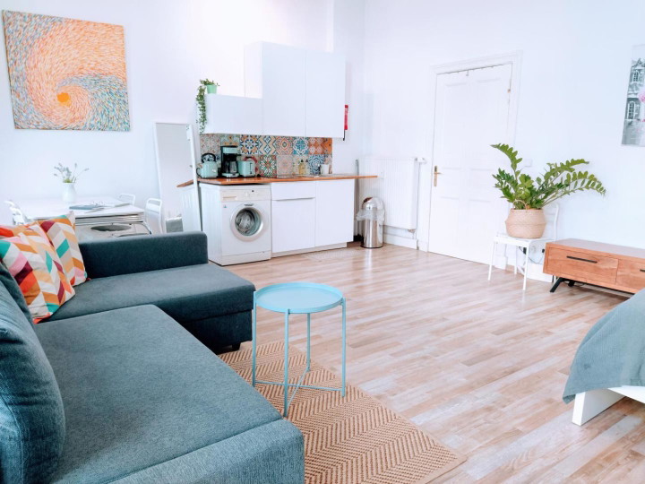 Cozy Studio In Friedrichshain, 4 Quiet Guests Only - Berlín