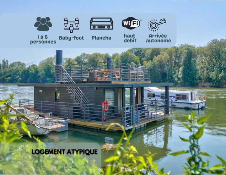Houseboat - Une Maison Sur L'eau - Osny