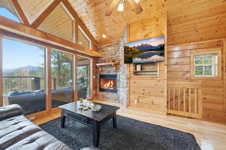 Relaxing Cabin Hot Tub Game Room Near Attractions - タウンセンド, TN