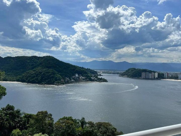 Apartamento No Topo Da Ilha Porchat - Santos