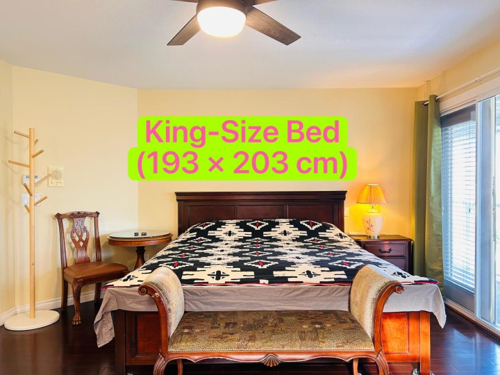 Sandy Cozy Home-master Bedroom - Coquitlam