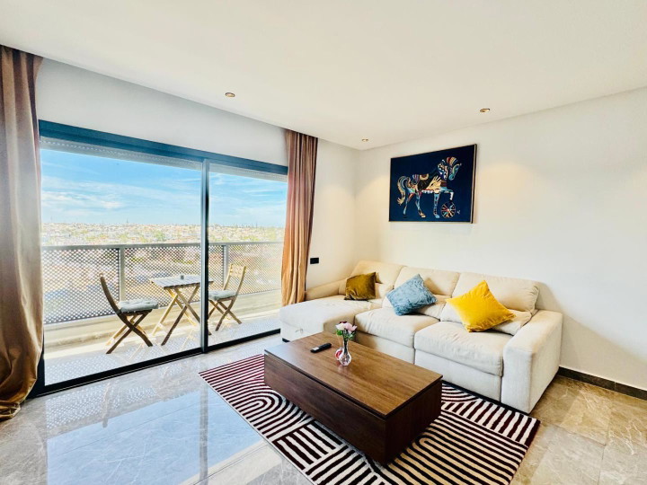 Luxe Apartment In Casa Finance District - Pool - Open View - Fast Wifi - Casablanca, Maroc