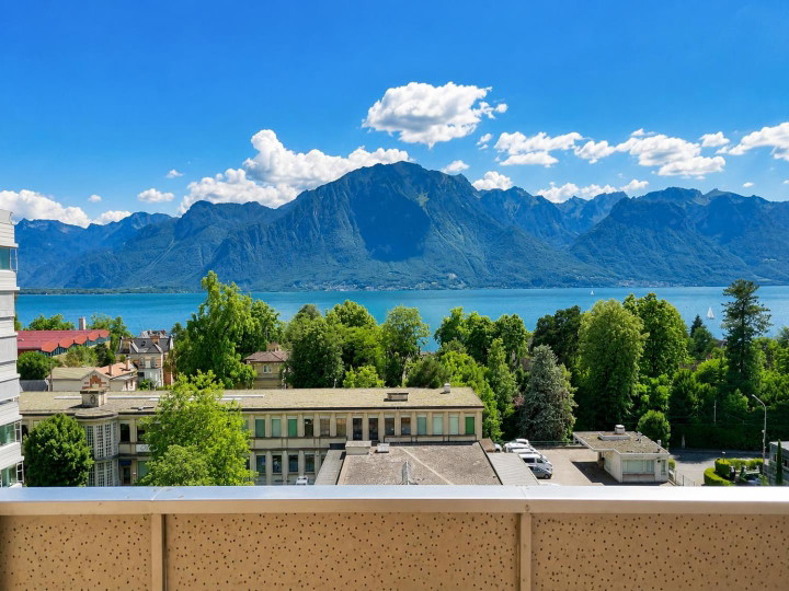 Bright Lake-view Apartment - Vevey