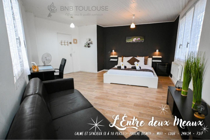 Pause Entre Deux Meaux ► Proche Disneyland Paris ► Wifi ► Netflix ► 24/24h - Meaux